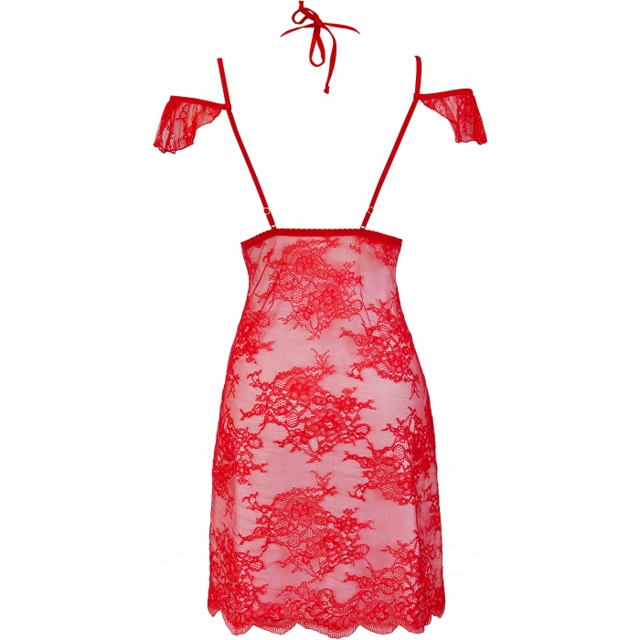 Summer Love 8 Red Lace Chemise